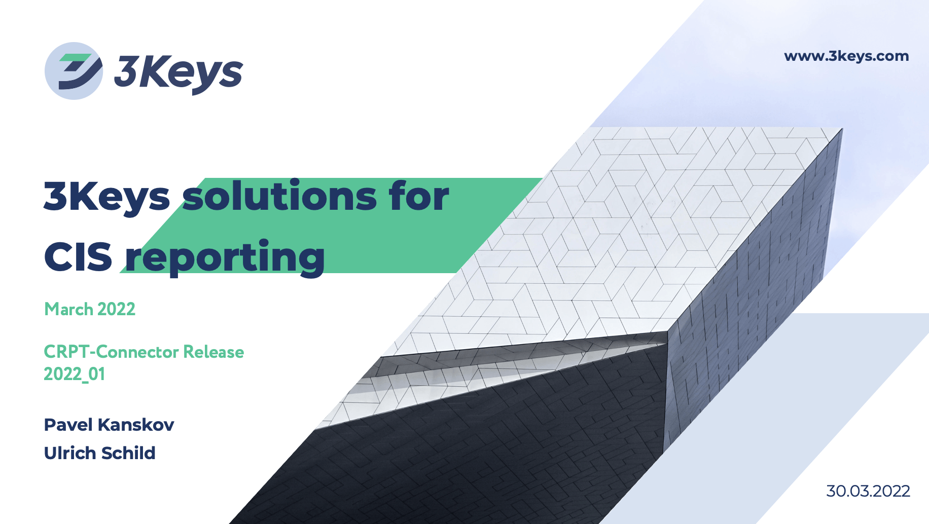 3Keys solutions for CIS reporting – Page videos–item – 3keys