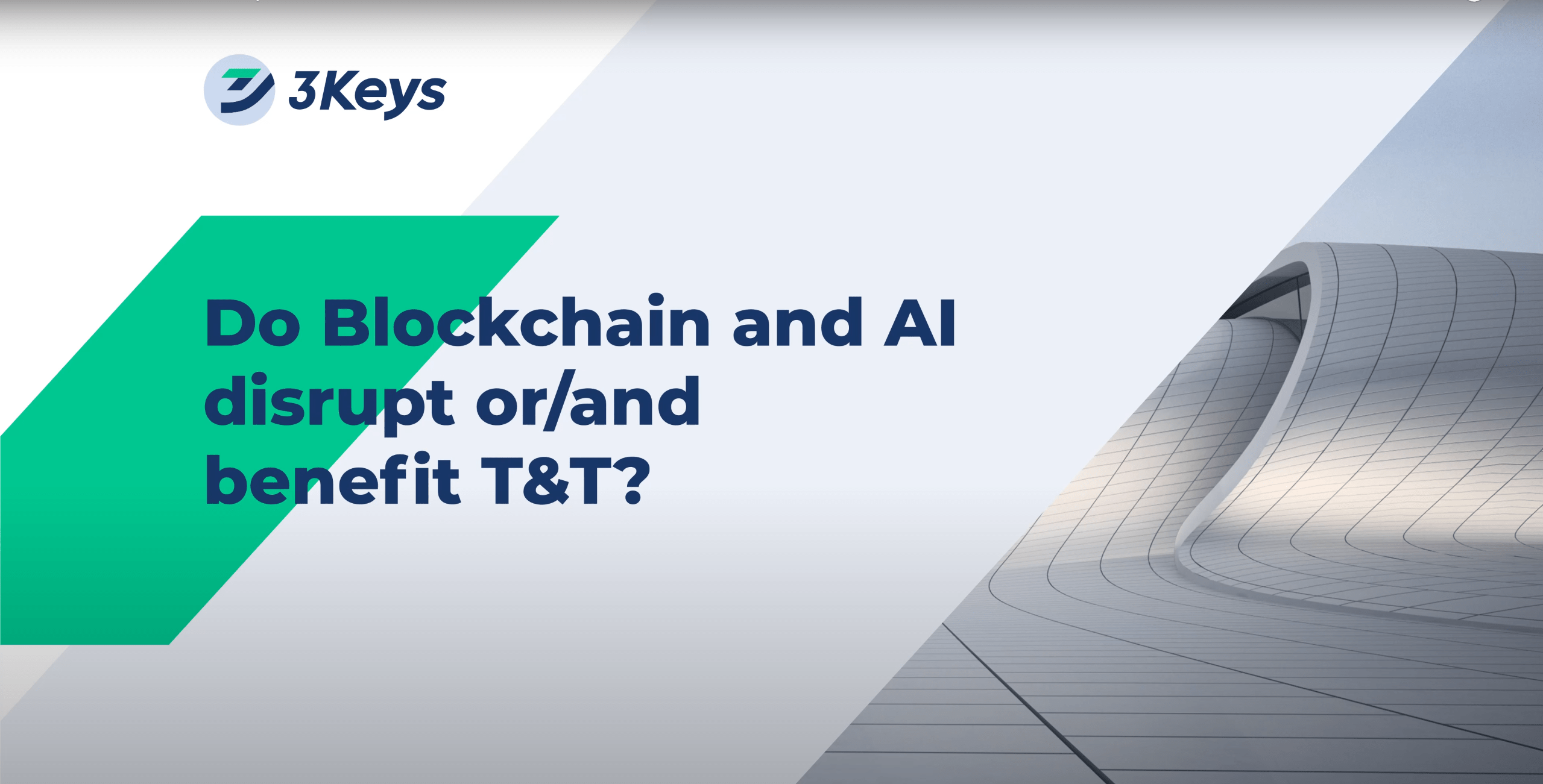 Revolutionizing Track & Trace: Blockchain and AI Integration - 3keys
